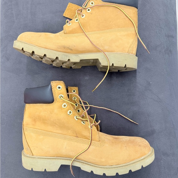 Timberland | Shoes | Timberland Tan Boots Mens Size 2 Classic Casual ...